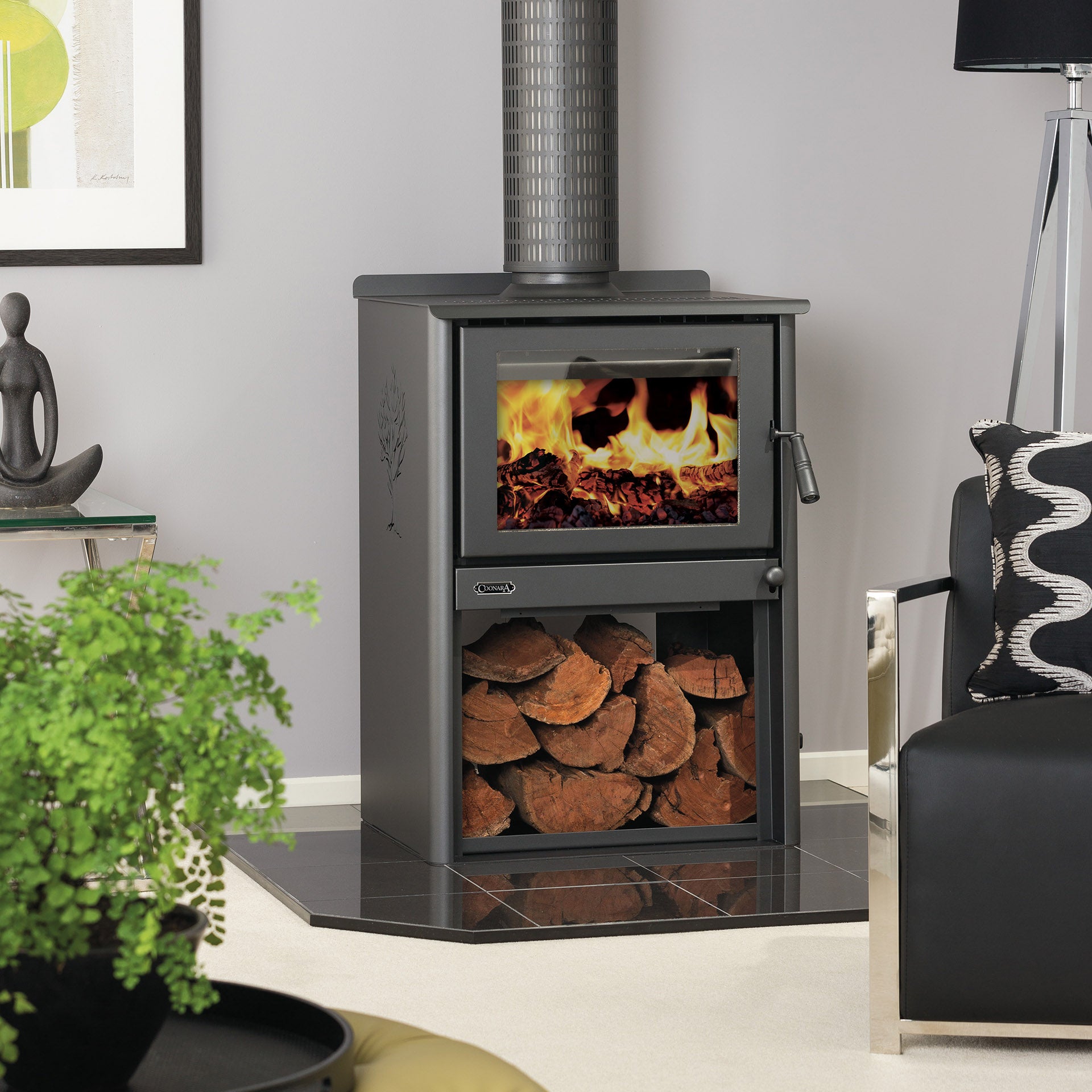 Coonara Settler C500 Ranch Freestanding Wood Heater – Country Wide Heaters