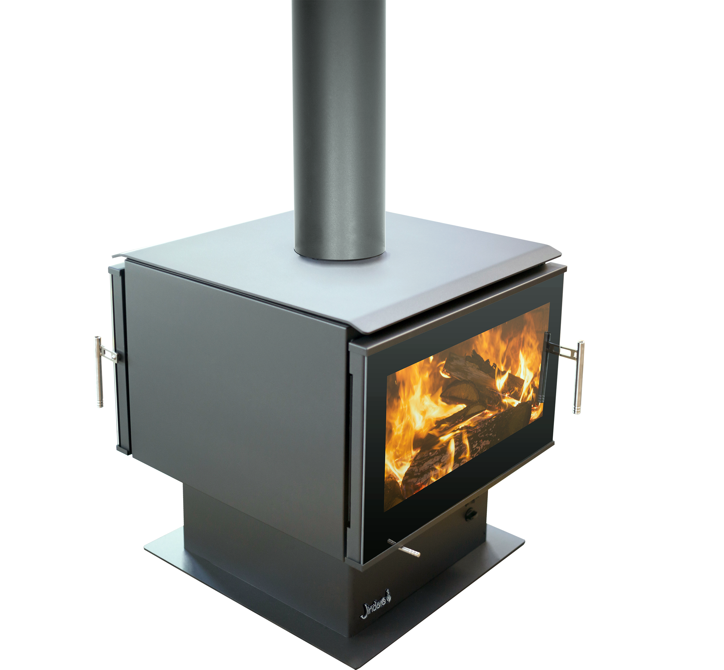 Jindara Spectre Double Sided Freestanding Wood Heater – Country Wide ...