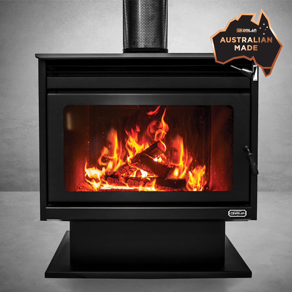 Kemlan XL Freestanding Wood Heater – Country Wide Heaters