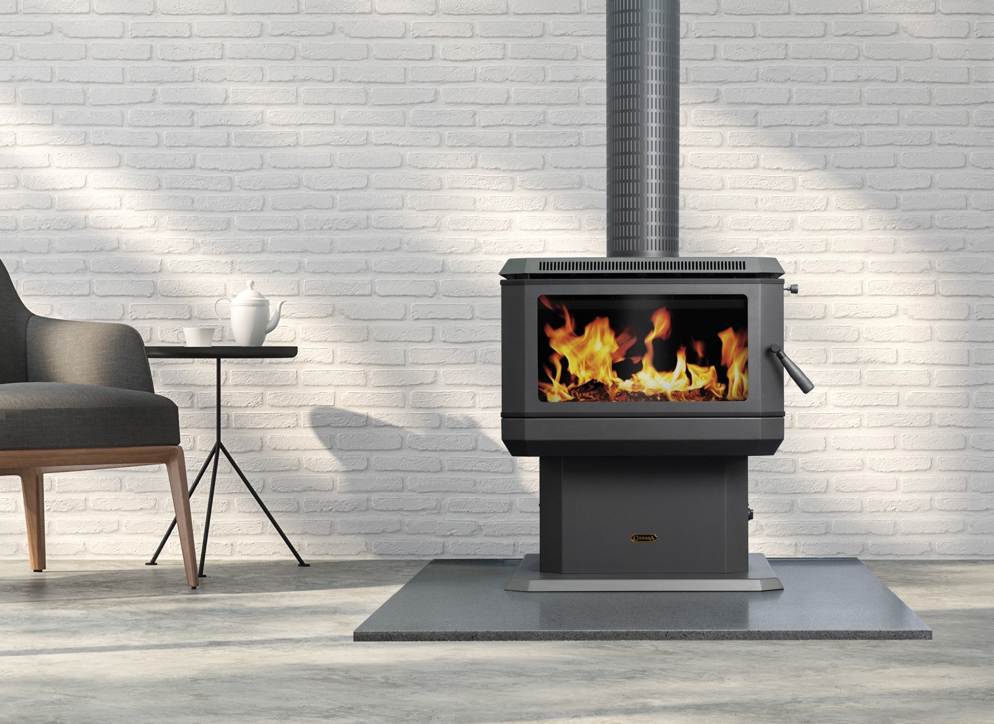 Coonara Medium Freestanding Wood Heater – Country Wide Heaters